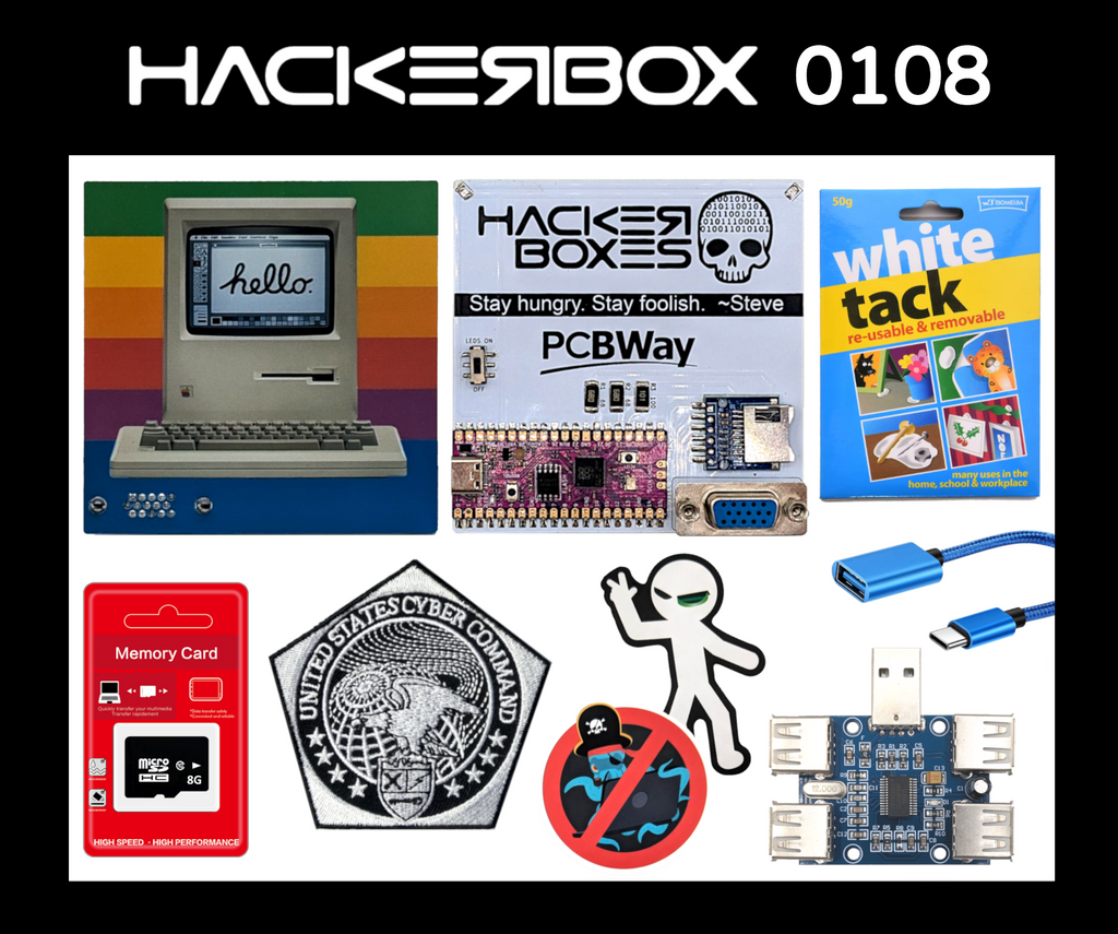 HackerBox #0108 - Newstalgia – HackerBoxes
