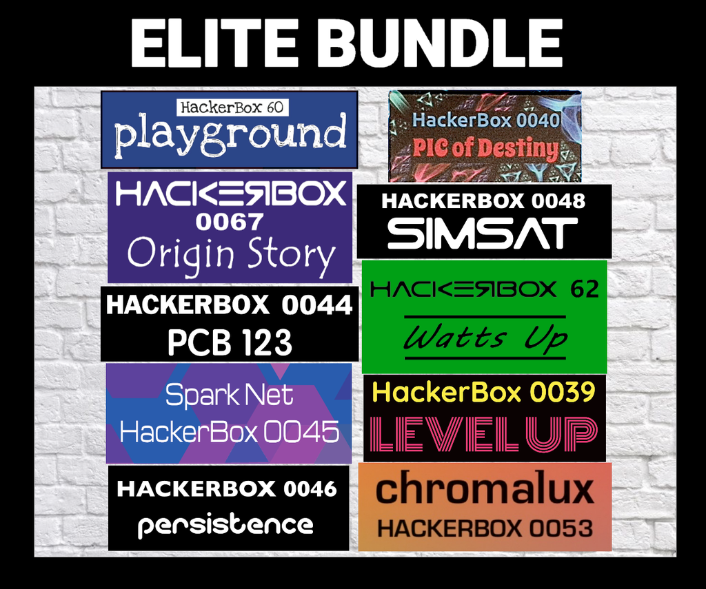 Elite Bundle – HackerBoxes