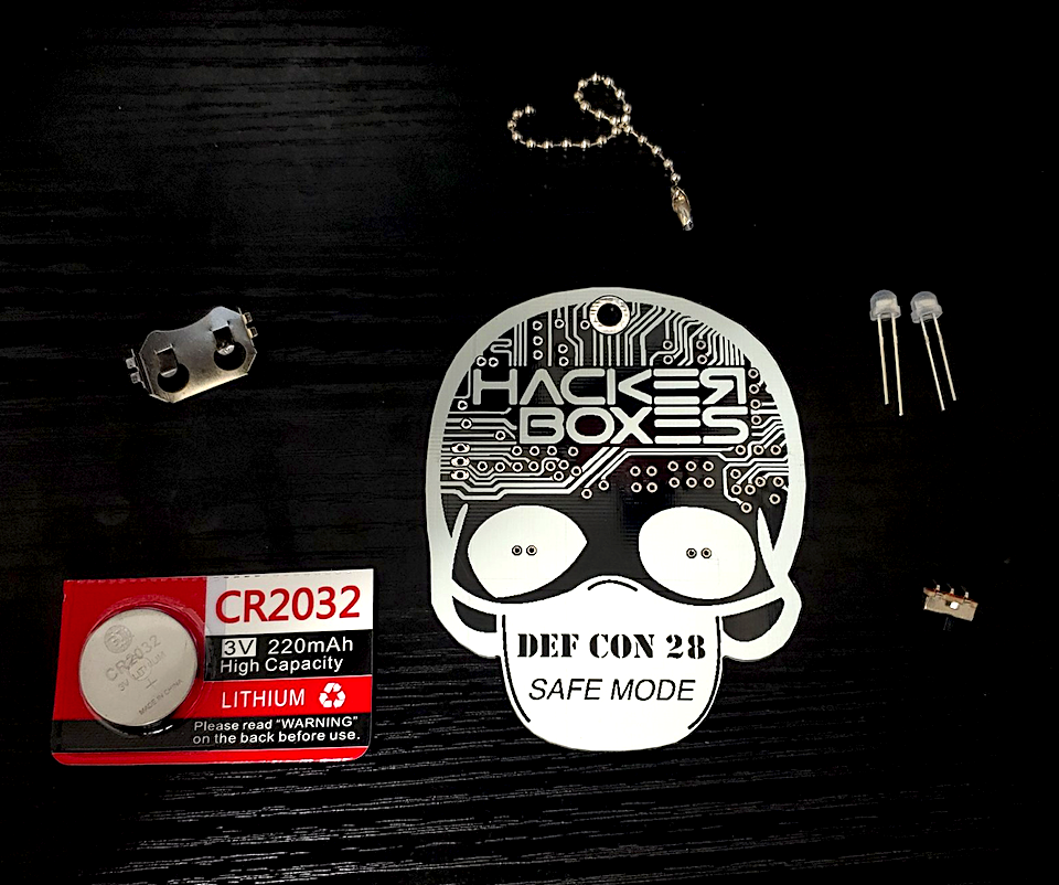 BadgeBuddy Solder Kit – HackerBoxes