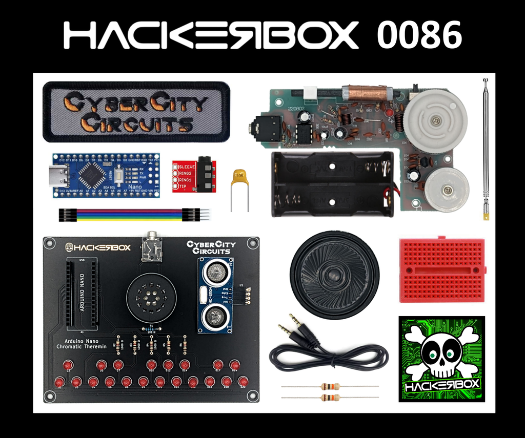 HackerBox #0086 - LoFi – HackerBoxes
