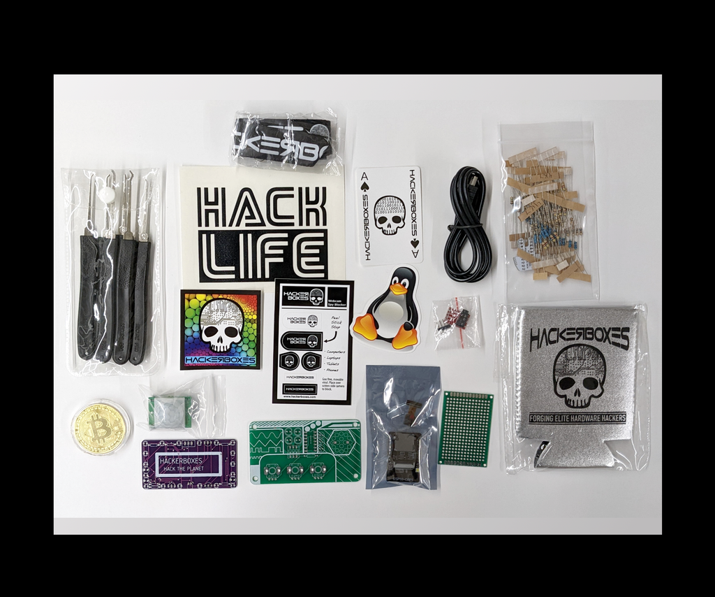 Surplus Surprise Box – HackerBoxes