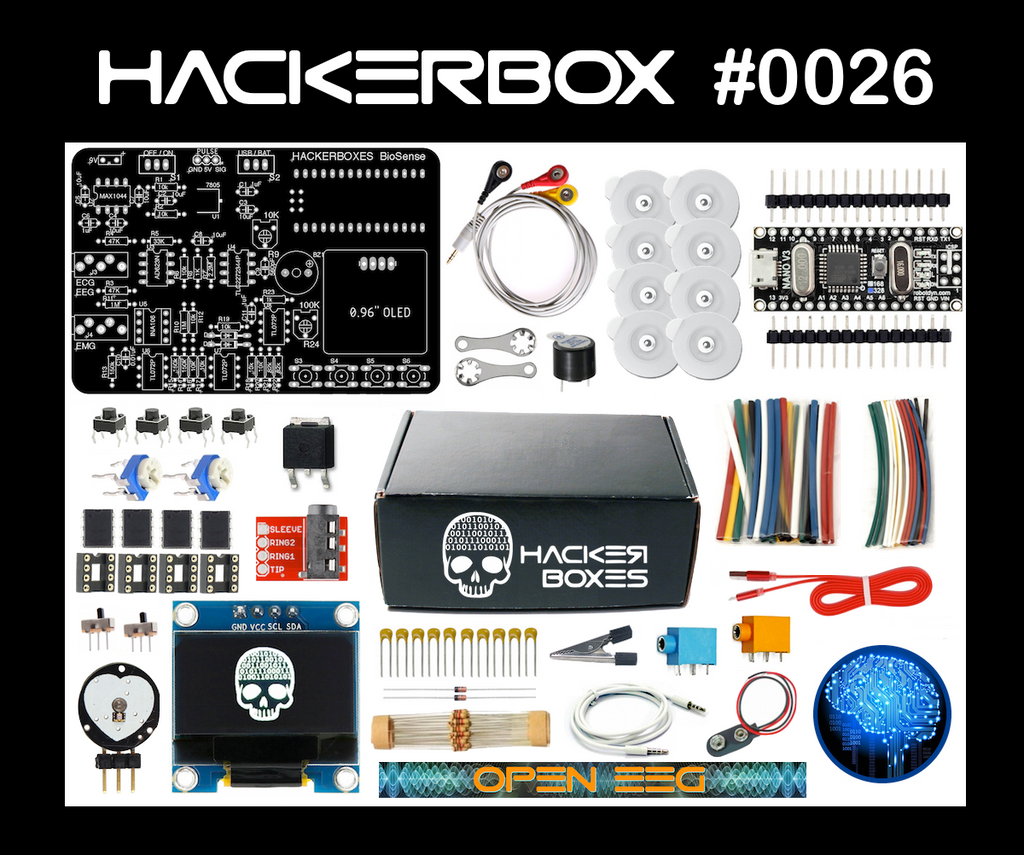 HackerBox #0026 - BioSense – HackerBoxes