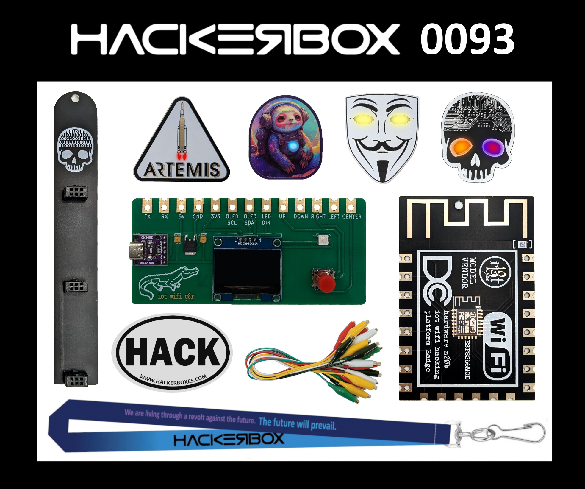HackerBox #0093 - Badgelife – HackerBoxes