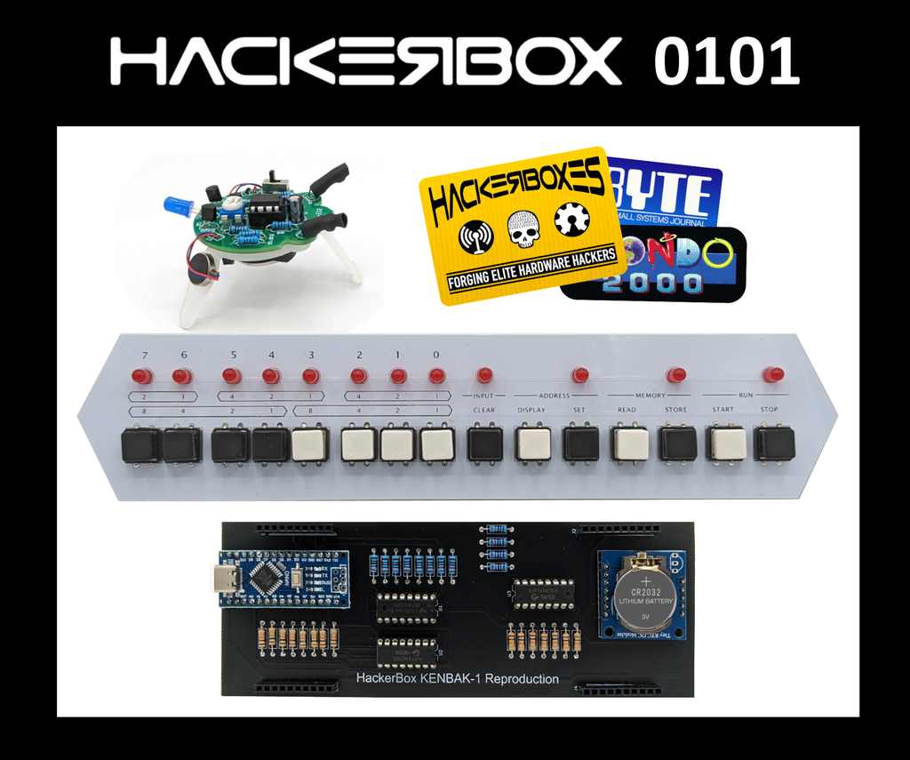 HackerBox #0101 - Archives – HackerBoxes