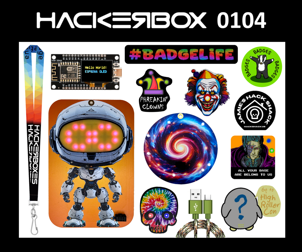 HackerBox #0104 - Engage – HackerBoxes