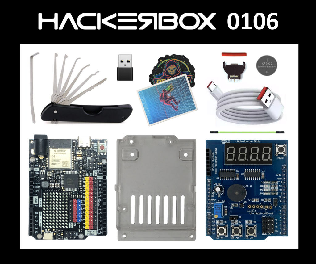 HackerBox #0106 - Epoch – HackerBoxes