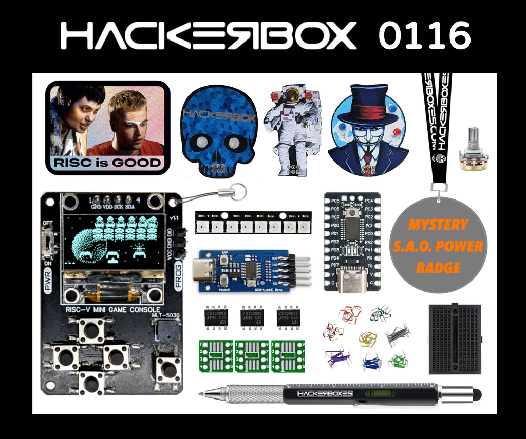 HackerBox #0116 - RISC is Good – HackerBoxes