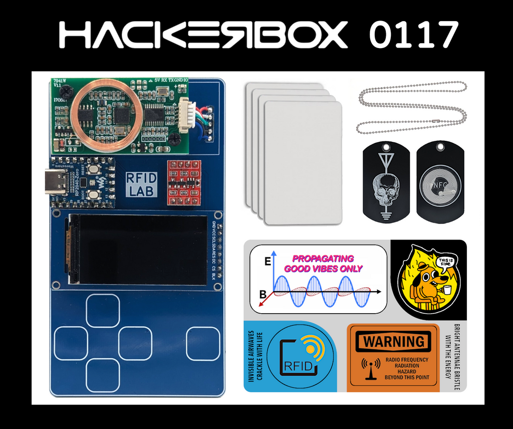 HackerBox #0117 - RFID Lab – HackerBoxes