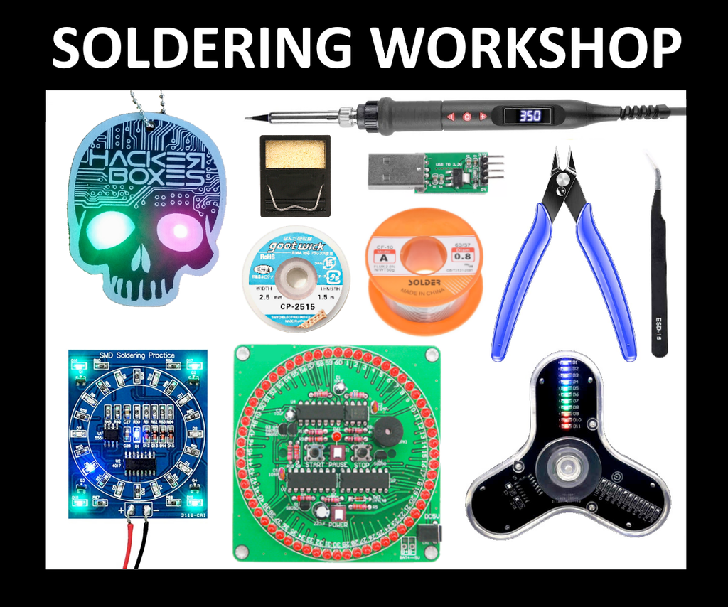 Soldering Workshop – HackerBoxes