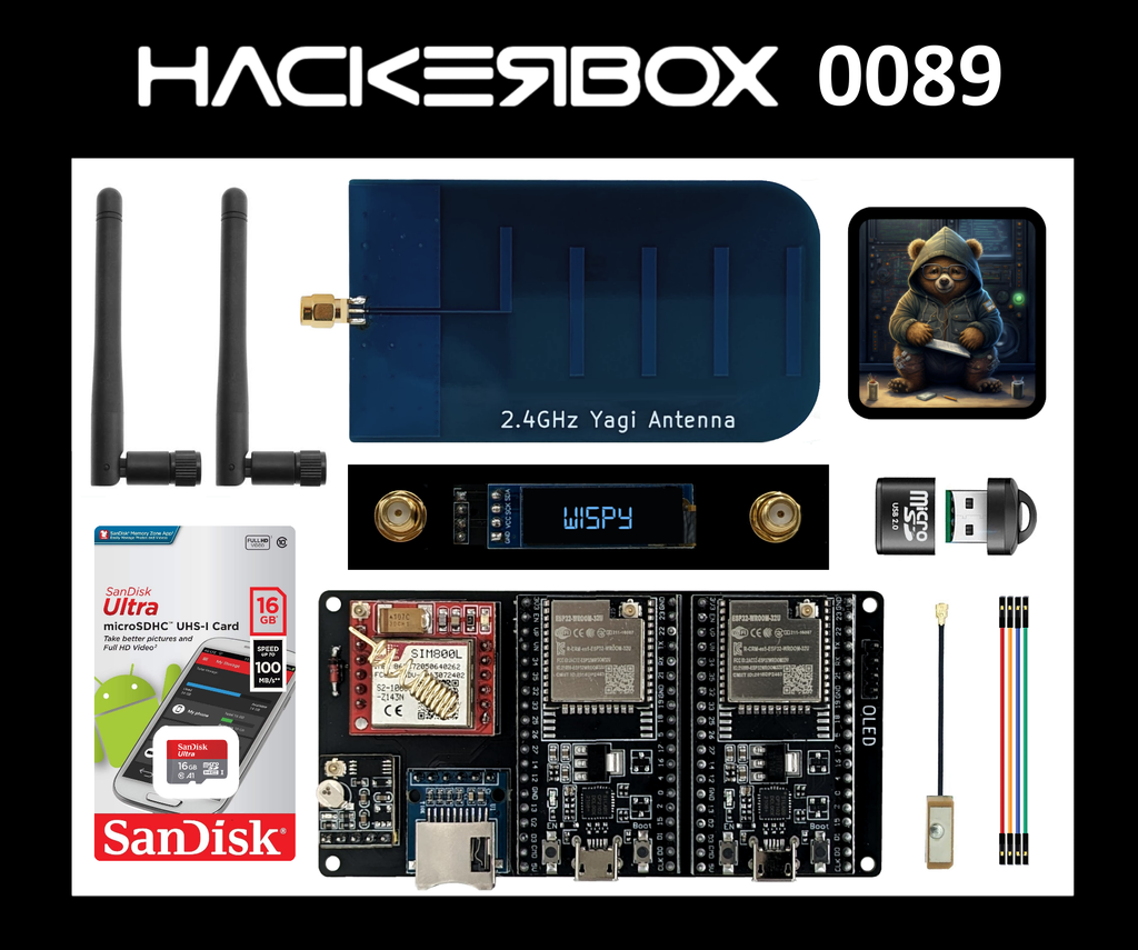 HackerBox #0089 - Wispy – HackerBoxes