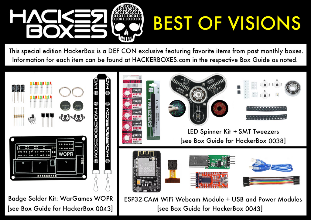 Best of Visions – HackerBoxes