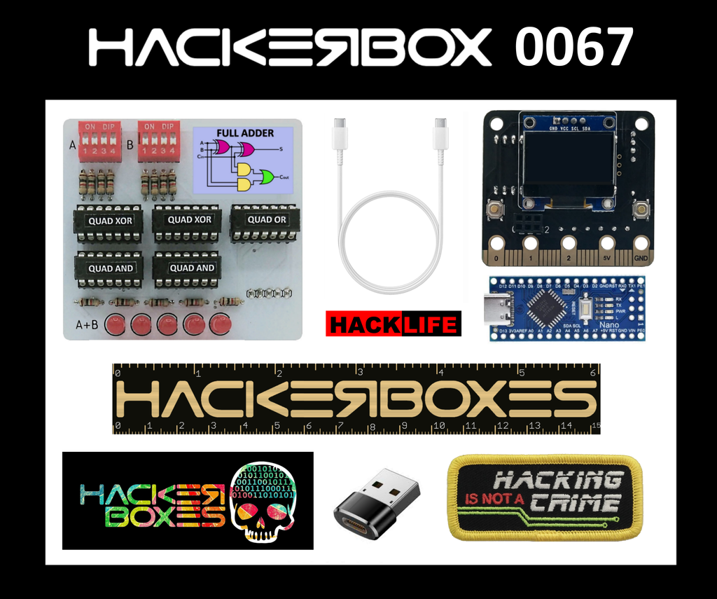 HackerBox #0067 - Origin Story – HackerBoxes