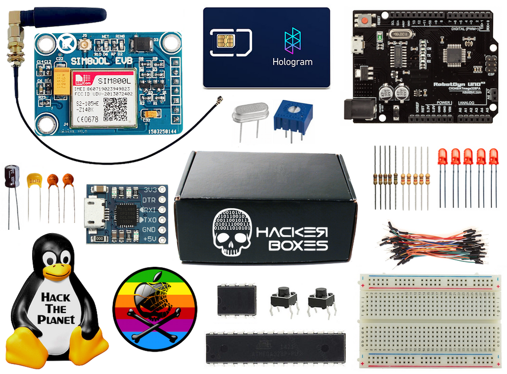 HackerBox #0016 - Cellular Metal – HackerBoxes